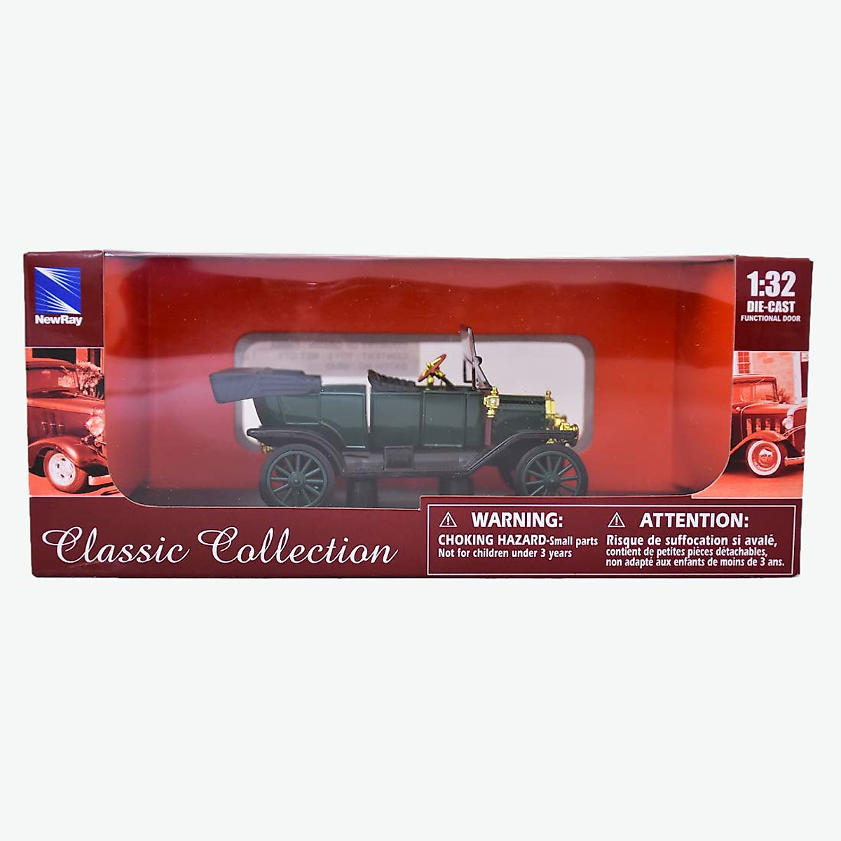 1910 Ford Model T Automobile Tin Lizzie by Newray 1:32 Scale