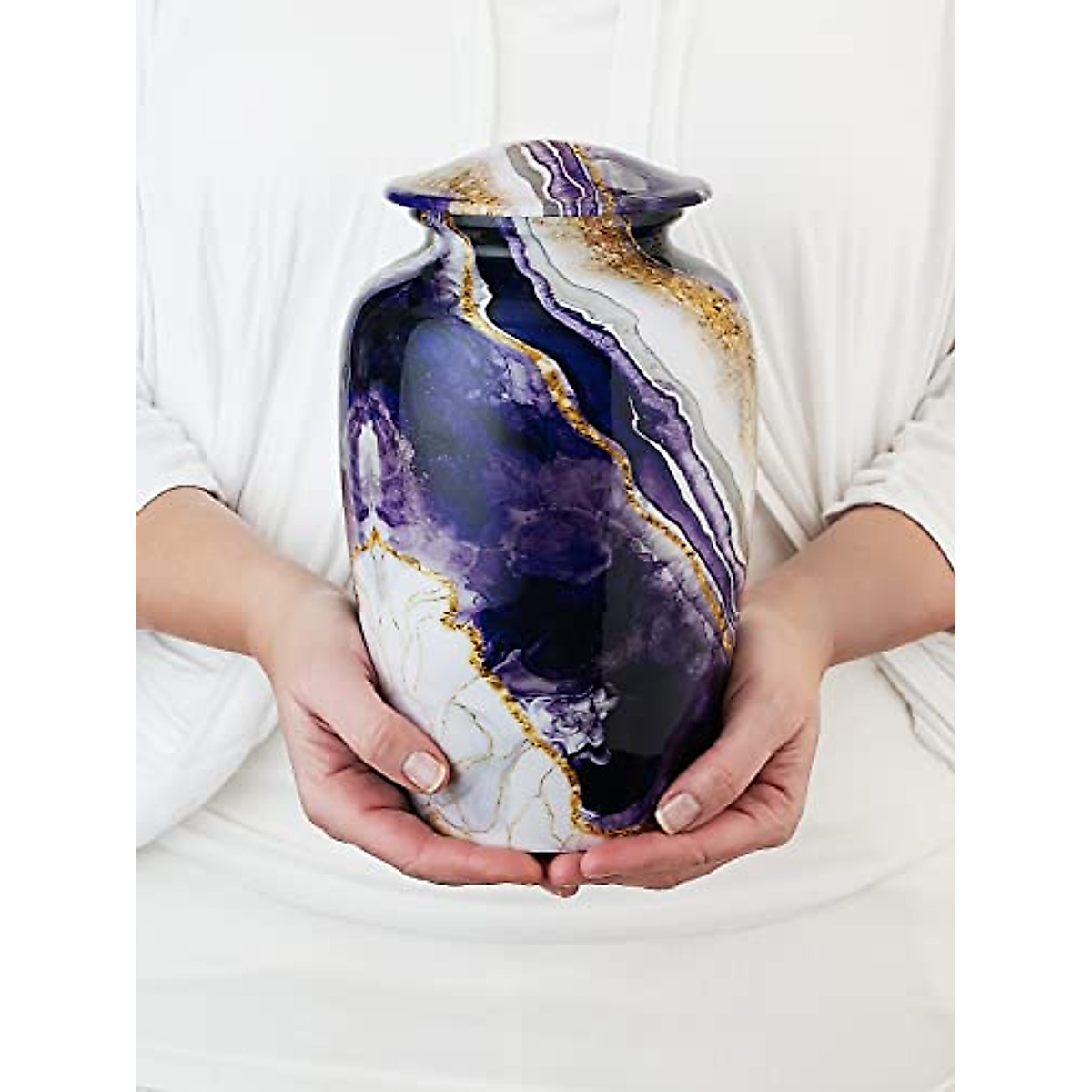 Shine North Urns for Human Ashes Adult Female Large or Small Urns for Ashes Adult Male & Cremation Urns for Adult Ashes for Funeral Burial or Home