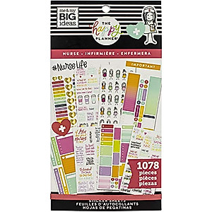 ME & MY BIG IDEAS Happy Planner STCKRS, Nurse, 1078/Pkg