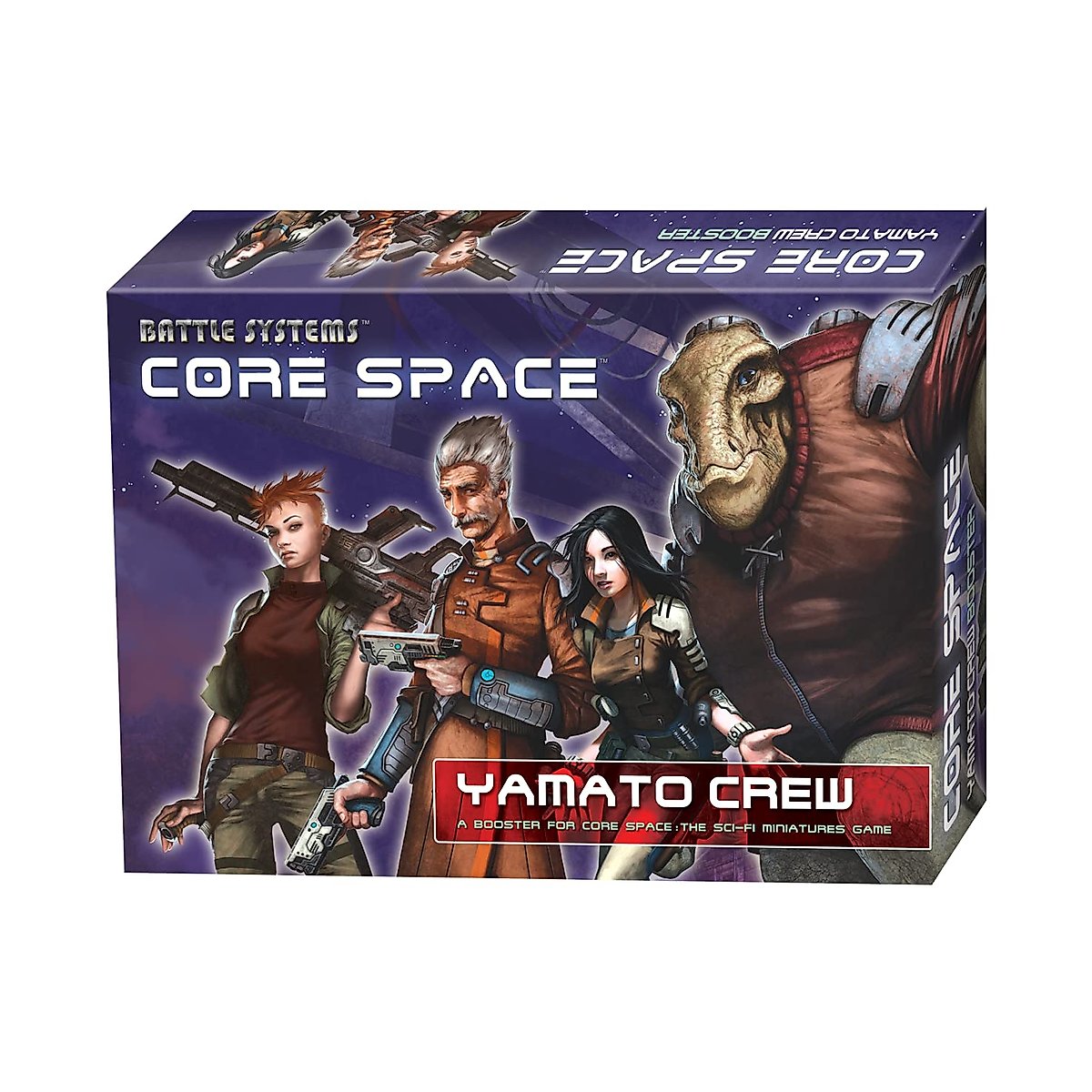 Battle Systems Core Space - Yamato Crew - Sci Fi Miniature Game - Multi Level Tabletop War Game Board - Wargaming 40K Universe - BSGCSC008