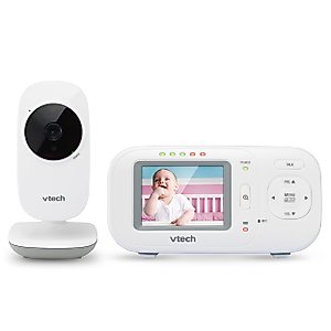 VTech VM2251 2.4" Digital Video Baby Monitor with Full-Color and Automatic Night Vision (Renewed)
