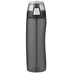 Thermos Tritan Hydration Bottle with Meter, 24-Ounce, Smoke (HP4100SMTRI6)