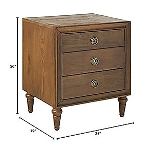 ACME Furniture Inverness Nightstand, Reclaimed Oak, One Size