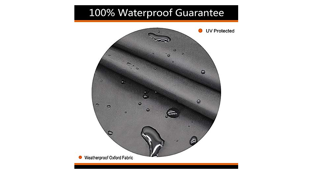 Heavy Duty Waterproof Fire Pit Cover - Fits 44" Round Fire Bowls