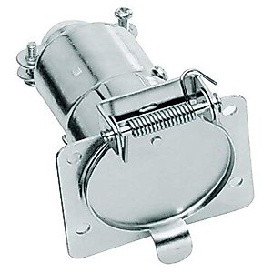 Reese Towpower 118030 Wiring Connector, 7-Way Vehicle End, No Wire