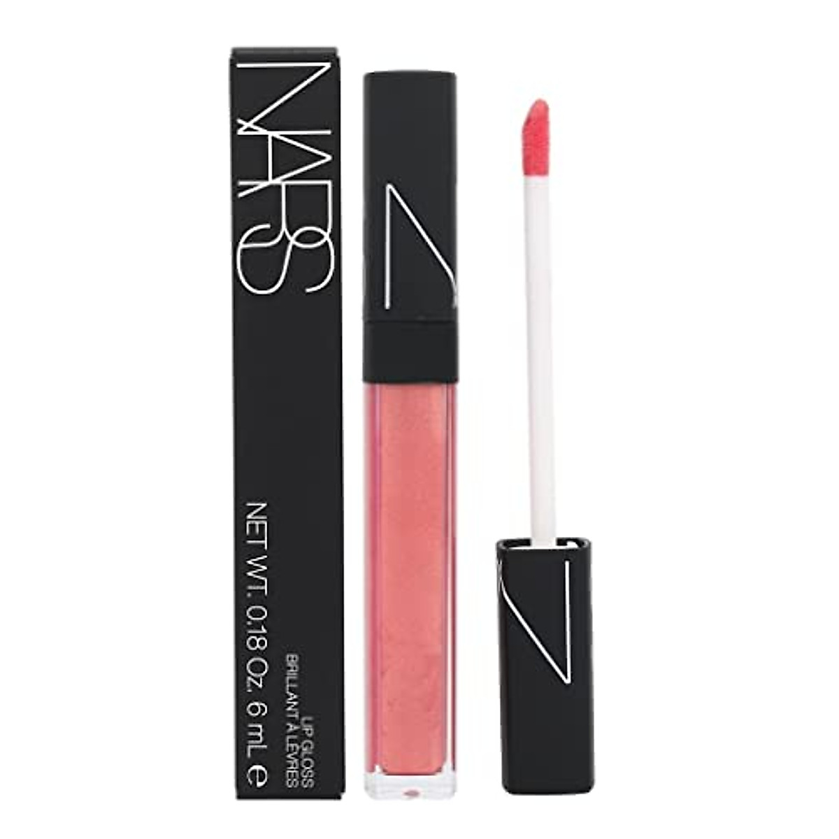 NARS Lip Gloss By for Women Lip Gloss, 0.8 Oz, Orgasm, 1 Count