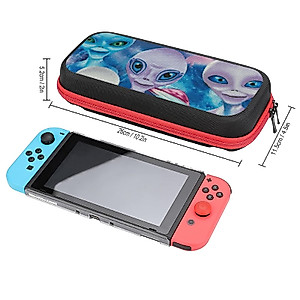 Aliens Carrying Storage Cases for Nintendo Switch Protective Portable Hard Shell Pouch Carrying Travel Game Bag