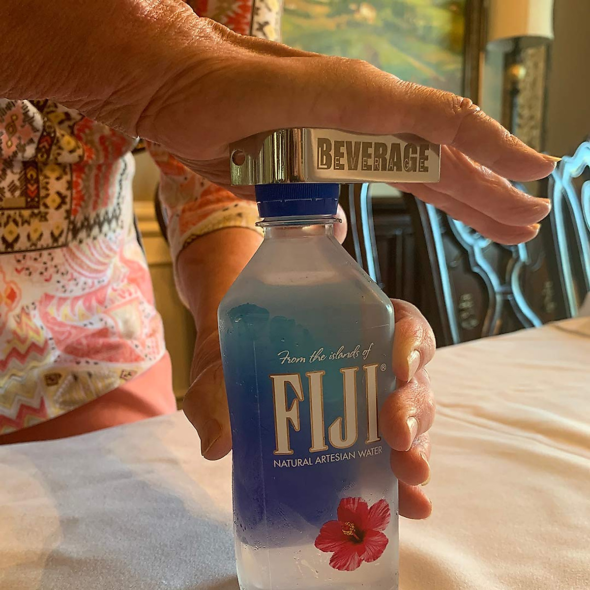 Portable Multi-function Beverage Bottle Opener & Can Opener | Water, Soda, Beer, Etc. | Useful Tool Aid for Hand Arthritis, Nail Protector, Weak Grip, & Phone Cradle