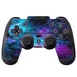 Trendy Accessories Nebula Galaxy Space Design Pattern Print PS4 DualShock4 Controller Vinyl Decal Sticker Skin