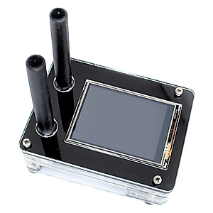 DRPi-1NSX case for Raspberry Pi4 & 3B+, Duplex MMDVM v1.0, 2.4″ Enhanced Nextion Screen (Included) ~ (Black Ice)