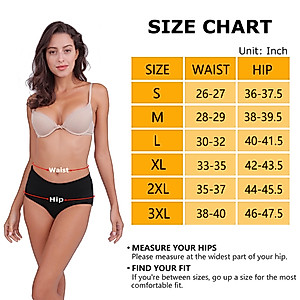 Nalwort Womens Menstrual Period Panties Cotton Leak Proof Underwear Postpartum Protective Briefs