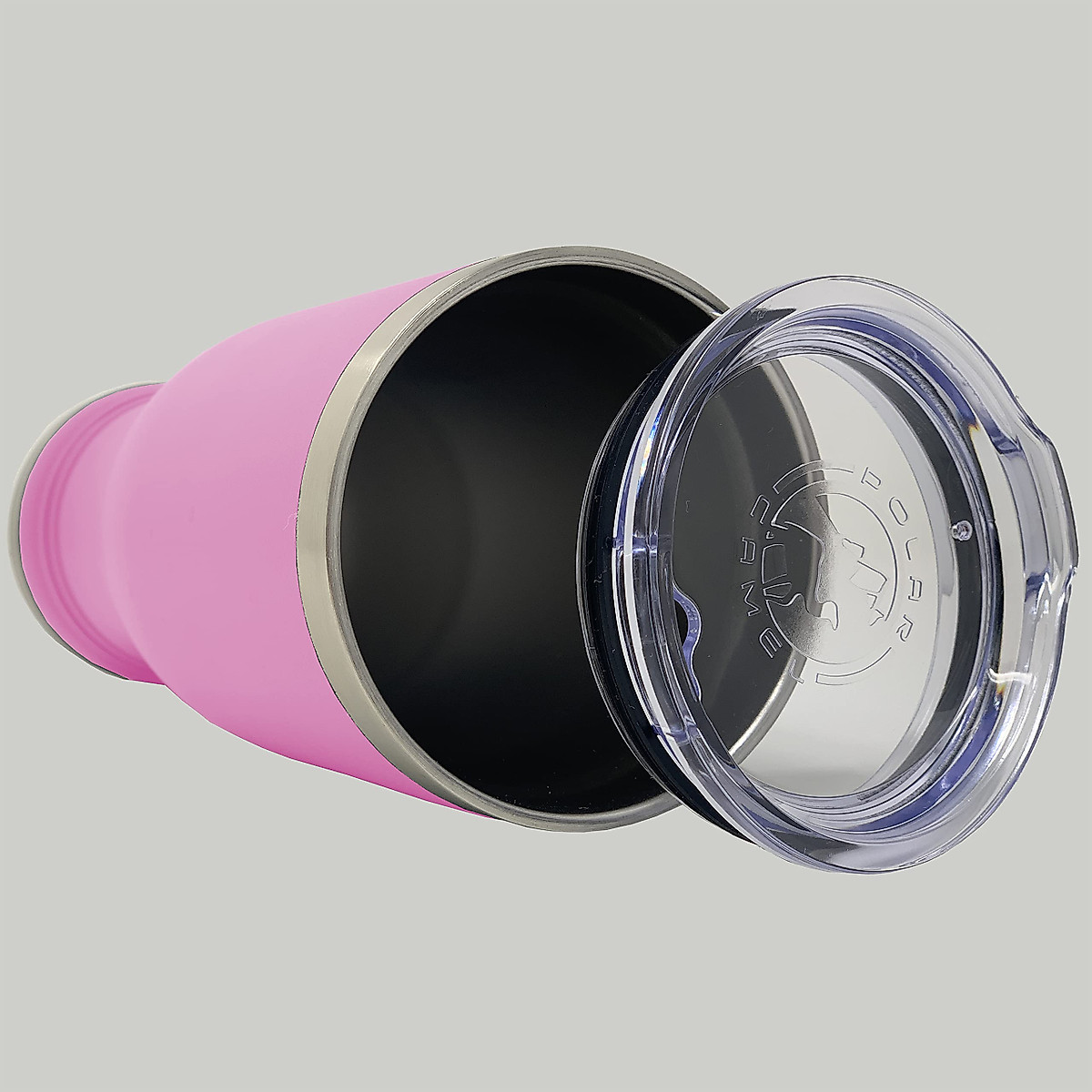 LaserGram 14oz Vacuum Insulated Pilsner Mug, EMT Emergency Medical Technician, Personalized Engraving Included (Light Purple)