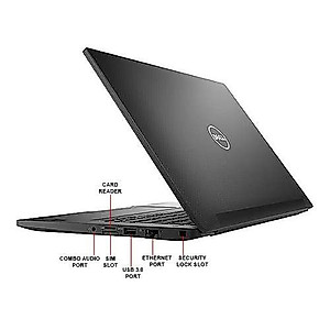 Dell Latitude 7480 FHD Touch Screen Ultrabook Business Laptop (Intel Core i5-7300U, 16GB Ram, 256GB Solid State SSD, HDMI, Camera, WiFi, Thunderbolt 3) Win 10 Pro (Renewed)