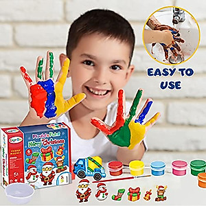 BUDDY N BUDDIES Mould and Coloring Gypsum, DIY Arts & Crafts Sculpture Kit, DIY Toy for Kids (Halloween)