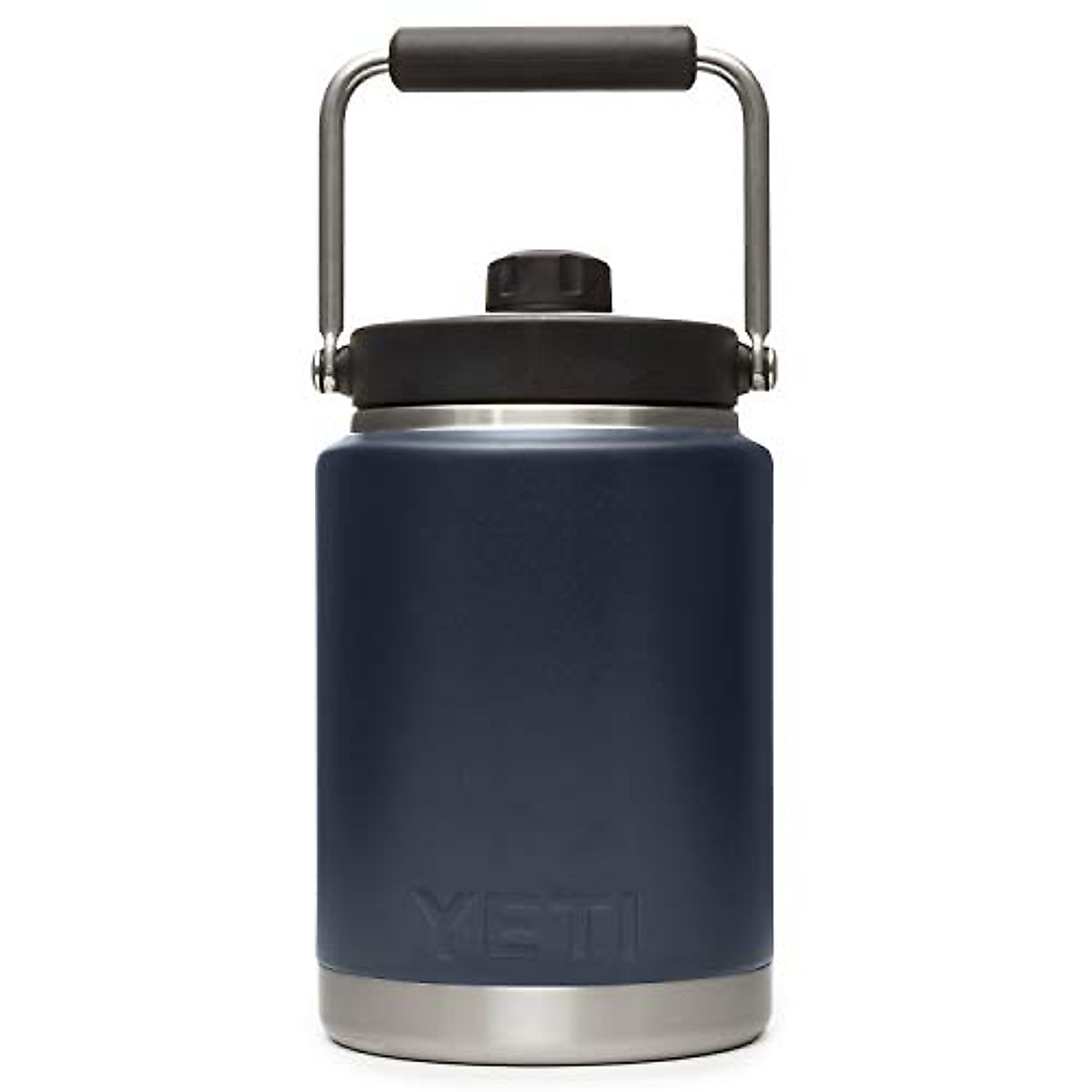 YETI Rambler Half Gallon Jug, Vacuum Insulated, Stainless Steel with MagCap, Navy