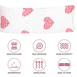 12pcs Finger Goon Tape Outdoor Tape Elastic Self Adherent Wrap Finger wrap Support Gauze Tape Self-Adhesive Tapes for Finger Wristband Finger Guard Non-Woven Fabric Student