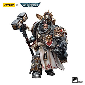 JOYTOY 1/18 Action Figures Warhammer 40k Mecha Grey Knights Grand Master Voldus