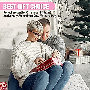 WORKPRO 52-Piece Pink Tools Set, Household Tool Kit with Storage Toolbox, Basic Tool Set for Home, Garage, Apartment, Dorm, New House, Back to School, and as a Gift - Pink Ribbon