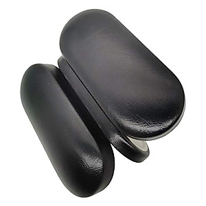 Metrical 2-in-1 Eyeglasses Case, Dual Glasses Case for Two Frames, Double Layer Hard Shell Protective Cases for Glasses, Not suitable for sunglasses