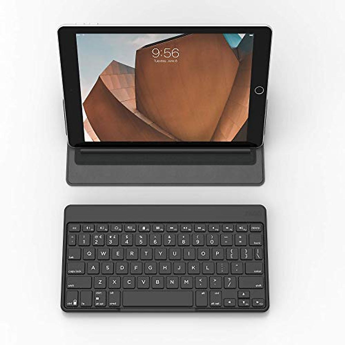 ZAGG Flex - Slim, Portable, Universal Keyboard & Stand Works with Any Bluetooth Device Including Tablets, Smartphones, and Smart TV - Black (103201717)