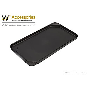 Whirlpool 4396096RB Range Griddle , Black