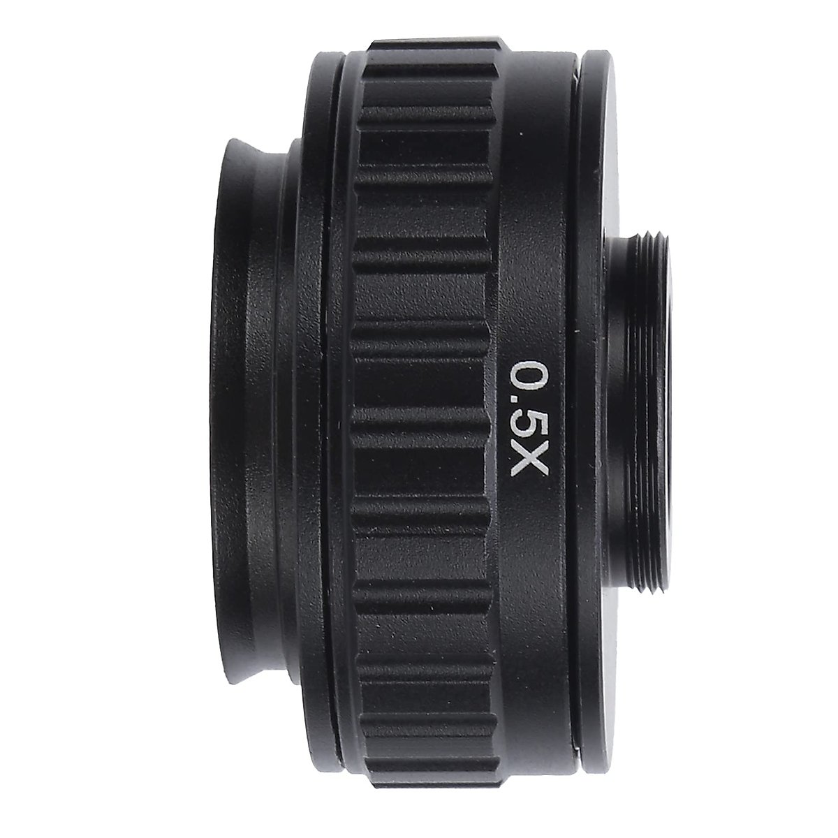 Agatige 0.5X C Mount Adapter Lens, Microscope Adapter Camera Adapter Mount Lens Adapter Trinocular Stereo Microscope Tube Focusing 38mm for Digital Camera CX Photo Port Stereo T490 Series Microscopes