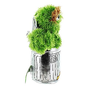 GUND Sesame Street Official Oscar The Grouch Muppet Plush, Premium Plush Toy for Ages 1 & Up, Green/Silver, 10”