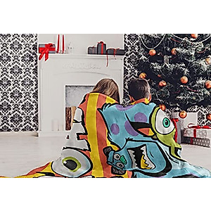 Northwest Monsters Inc Micro Raschel Throw Blanket, 46" x 60", Heading Out