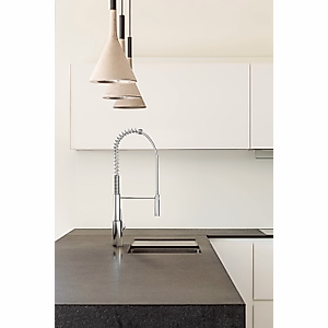 Pioneer Motegi Single Handle Pre-Rinse Kitchen Faucet pvd brushed nickel