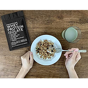 NMNWed Native & Raw Whey Protein Isolate, Unflavored, 0 CarbFat, Low CholesterolSodium, rBGH Free, Antibiotic Free, Gluten Free, Soy Free, Good for Keto, Paleo, and Lactose Intolerance (2.8 oz)