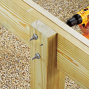 FastenMaster FMTHR614-24 ThruLOK Screw Bolt Fastening System, 6-1/4 Inches, 24-Count,Silver