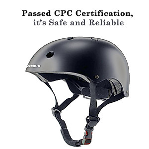 BURSUN Kids Bike Helmet Ventilation & Adjustable Toddler Helmet for Ages 2-3-5-8 Kids Boys Girls Multi-Sport Helmet for Bicycle Skate Scooter, 5 Colors