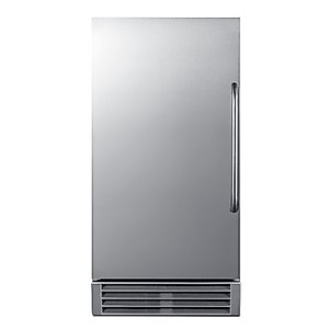 Summit Appliance BIM44GCSSADA Built-in Icemaker, ADA Compliant, 50 lb Production Capacity, Built-in Pump, Automatic Defrost, Touch Control Panel, Insulated Storage Bin, Interior Light