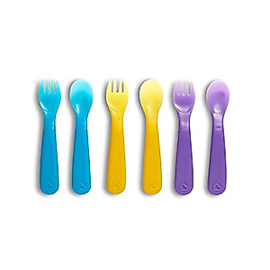 Munchkin® ColorReveal™ Color Changing Toddler Forks and Spoons, 6 Pack