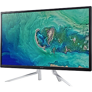 Acer ET322QU 32"(31.5" viewable) Black Freesync 75Hz LED IPS Monitor 2560x1440 Widescreen 16:9 4ms Response Time 250 cd/m2 1000:1 DisplayPort, HDMI, VGA, Speakers