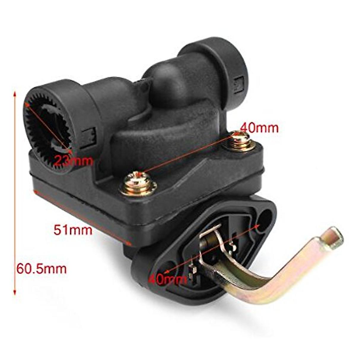 Wadoy 1255902-S Fuel Pump Compatible with Kohler Lawn Mower Garden Equipment Engine CH11-CH15 CV11-CV16 HP Motor Replaces 12 393 03 12 559 01 12 559 01-S