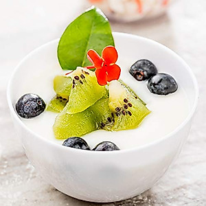 Restaurantware 4 Ounce Mini Bodega Cups 100 Round Small Appetizer Cups - Lids Sold Separately Heavy-Duty White Plastic Parfait Cups Serve Mousse Puddings Or Samples For Weddings Or Parties