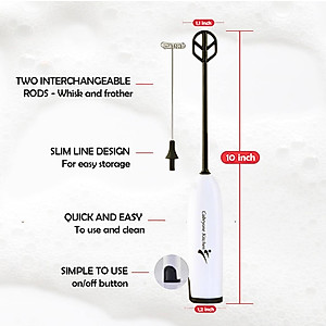 CABRYONE Formula mixer Superwhisk Handheld Milk Frother-Formula Maker Machine-Milk Frother Handheld Baby Formula Maker for Foam Making-Best Coffee with High Speed Milk Foamer for Hot and Cold Drinks.