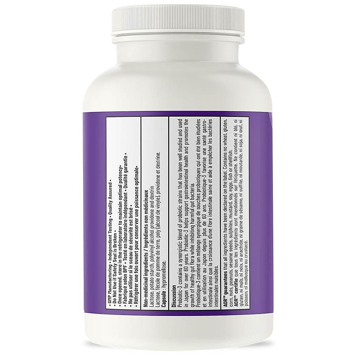 AOR - Probiotic-3 90 Capsules - A Revolutionary Formula to Support Gut Health