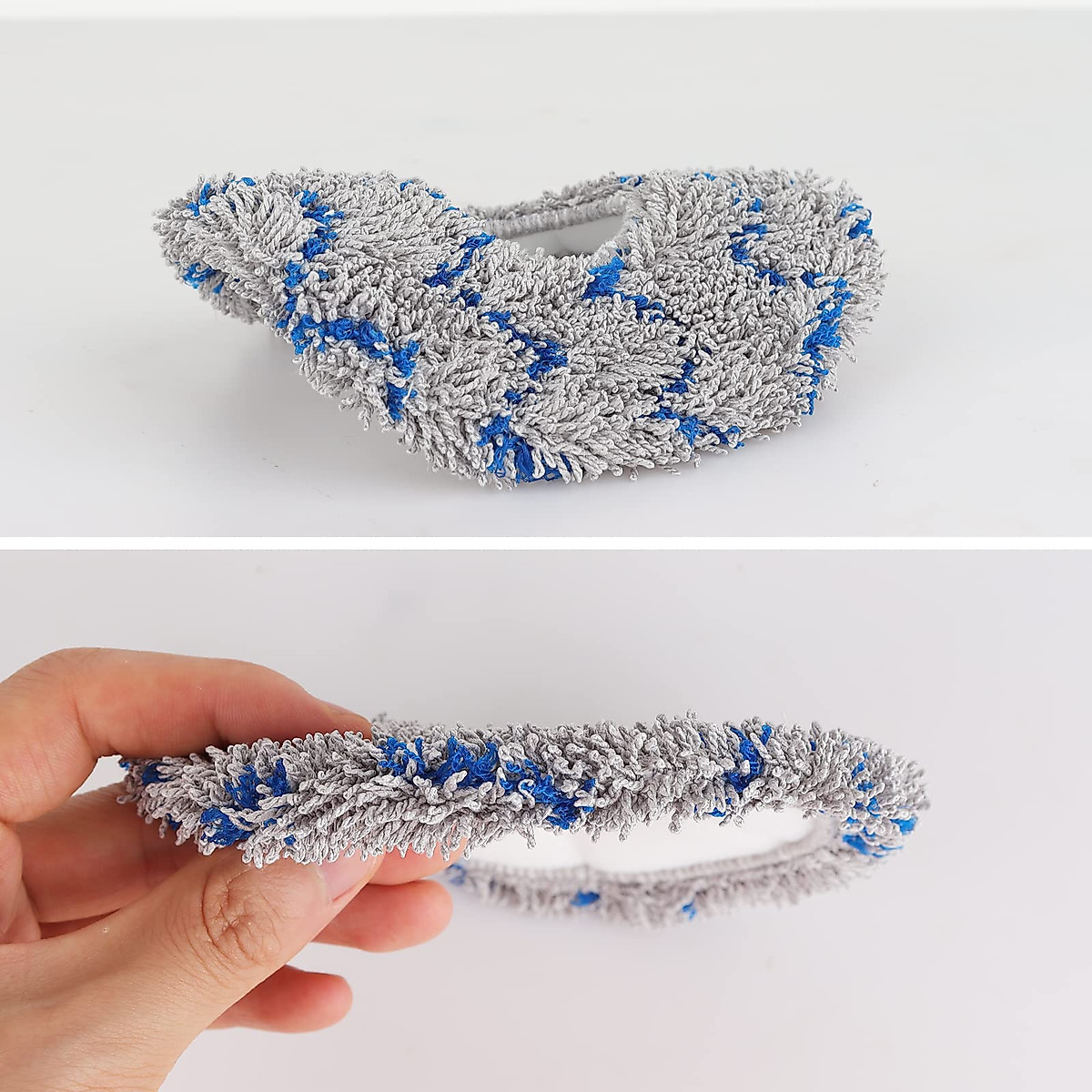 Vacuum Mop Replacement Pads for ECOVACS DEEBOT X1 OMNI Turbo T10 T20 Robot Vacuum Cleaners and X2 Omni Vacuum Cleaner（4 Pack）