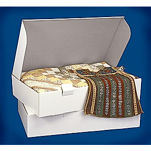 S.A. RICHARDS 1400 Prop-IT Museum Quality, Acid-Free Storage Chests for Textiles, Large (6 in x 30 in x 18 in), White