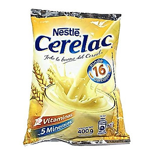 Nestle Cerelac 400 Grs - 1 Pack (Cerelac Venezuela) - Bebida en base a cereal (Trigo) / Instant wheat cereal beverage