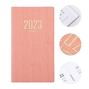Kisangel Writing Plans Notepad Notebooks 2023 Agenda Book Paper Student Simple Periodicals Note Pads Office Notepad