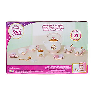 Disney Princess Style Collection Tea Set for 4! includes 21 Pieces [Amazon Exclusive]