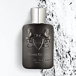 PARFUMS de MARLY - Pegasus Exclusif - 2.5 Fl Oz - Parfum for Men - Top Notes Bergamot, Pink Pepper, Cardamom, Heliotrope - Heart Notes Jasmine, Lavender, Bitter Almond, Geranium - 75ml