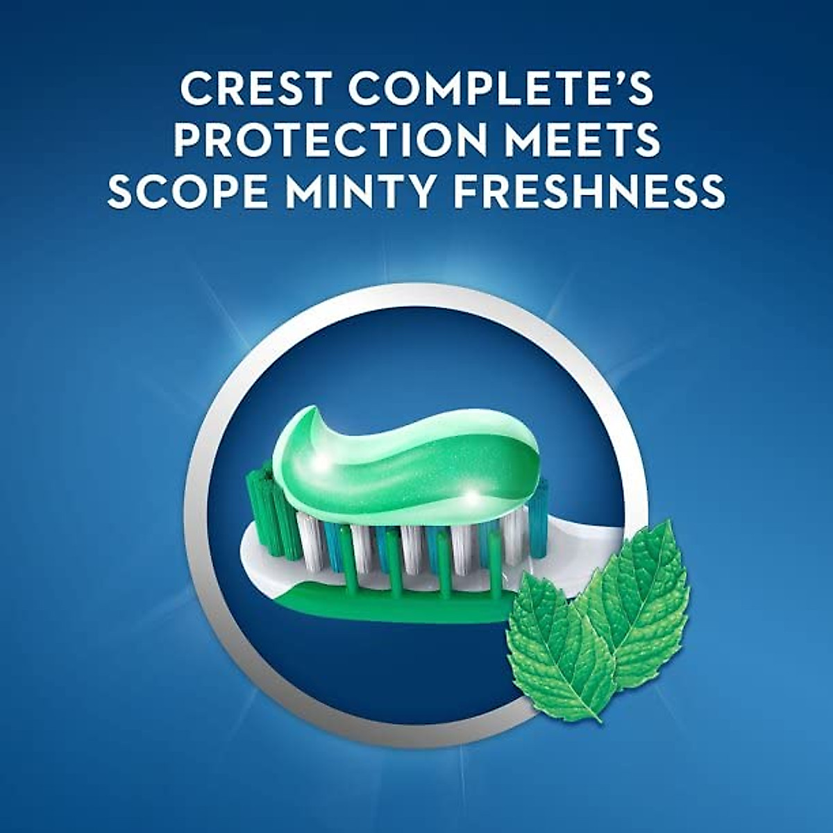 Crest Toothpaste Plus Scope Whitening Minty Fresh (Pack of 2)