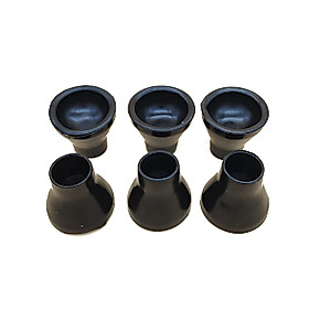 HH-GOLF 6 Pack Golf Ball Picker, Suction Cup Golf Ball Retriever, Golf Ball Pick up for end of Putter