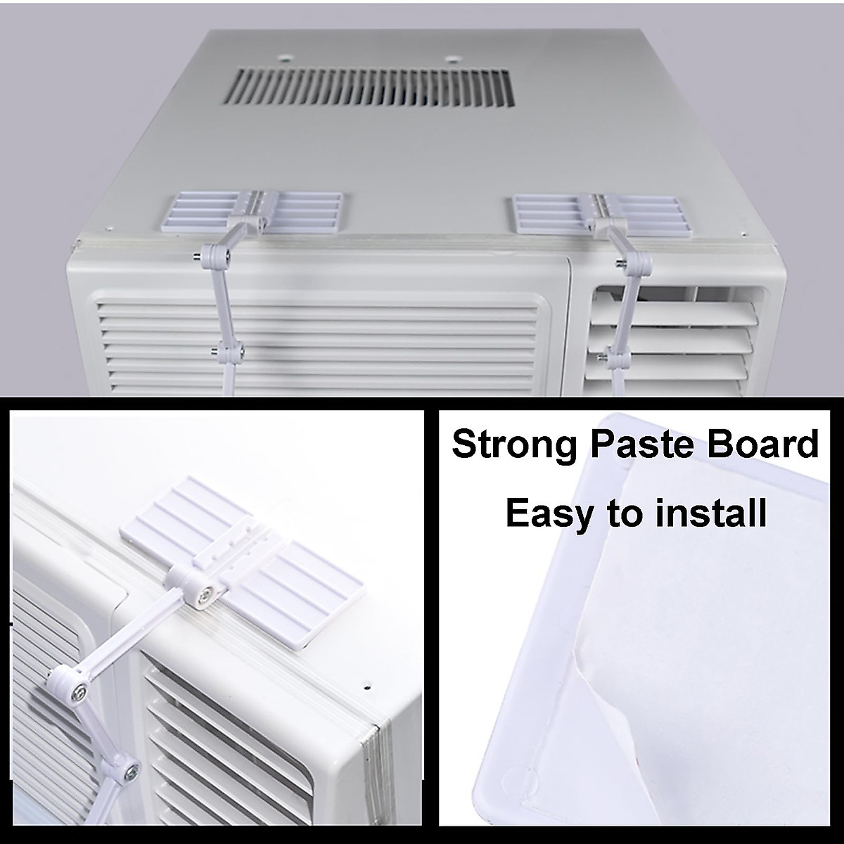 Window Ac Unit Air Deflector, Window Ac Vent Deflector, Air Conditioner Wind Deflector, Could Be Cut Freely, Prevent Direct Blowing