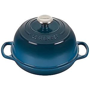 Le Creuset Enameled Cast Iron Bread Oven, Deep Teal