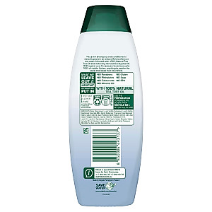 Palmolive Naturals Anti Dandruff 2 in 1 Hair Shampoo and Conditioner, 350mL